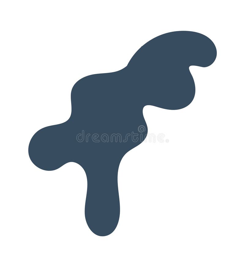 Abstract Blot Shape stock vector. Illustration of splash - 274268024