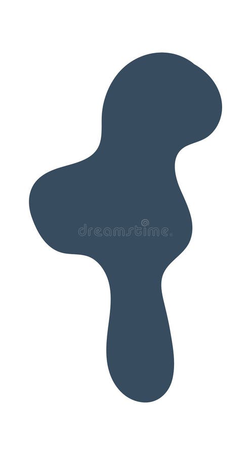 Abstract Blot Shape stock vector. Illustration of vector - 274268042