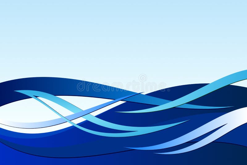 Abstract Blue stock vector. Illustration of vector, ornament - 7350993
