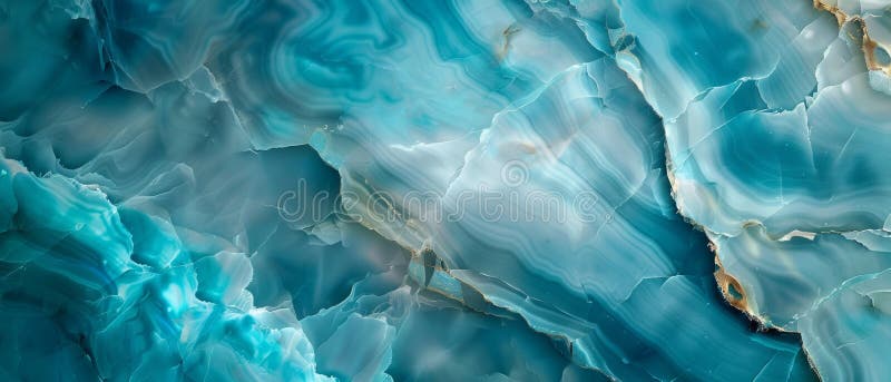 Abstract Blue Agate Stone Texture Background Stock Illustration ...