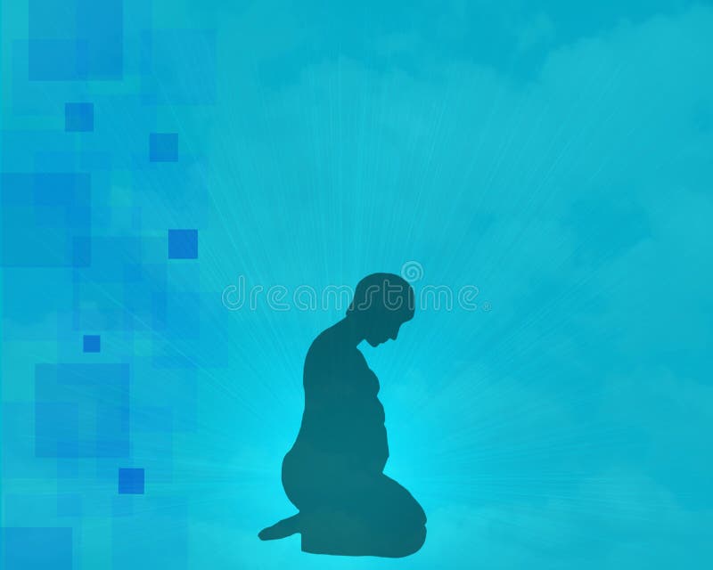 Abstract blue album cover stock illustration. Illustration of ...