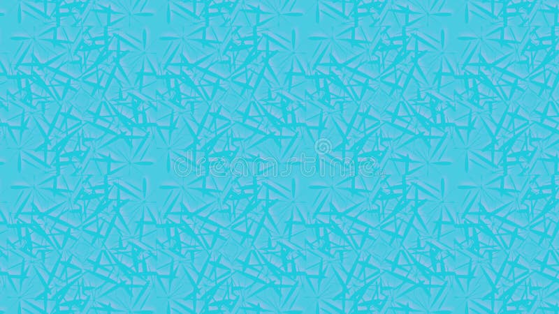 Abstract Blue Animated Background of Chaotically Moving Elements Stock ...