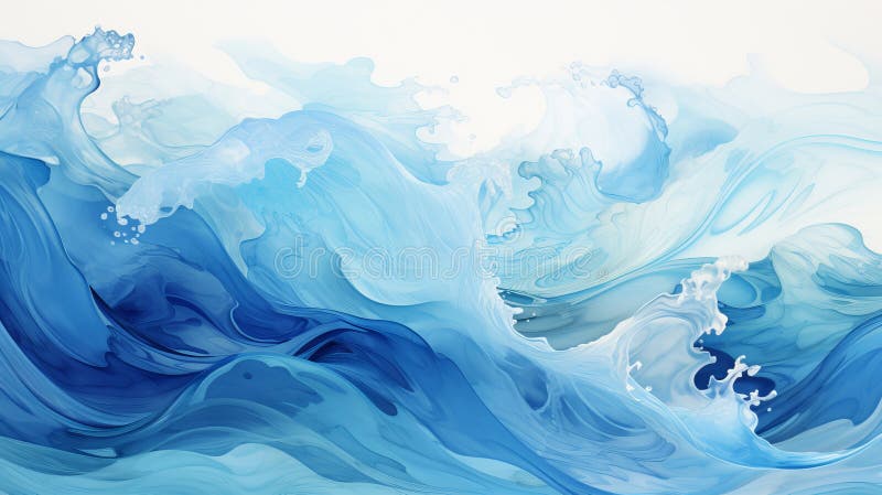 Abstract Blue Aqua Teal Water Ocean Wave Texture Graphic Resource for ...