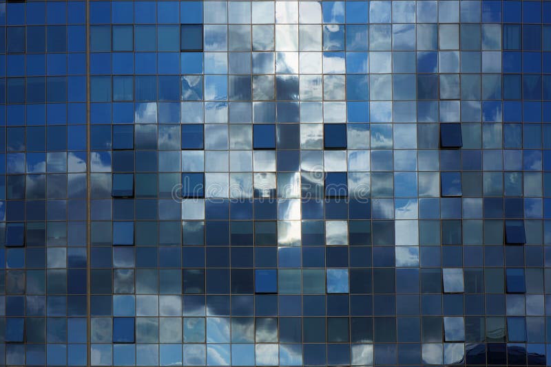 Blue Architectural Lines Abstract Background Stock Image - Image of ...