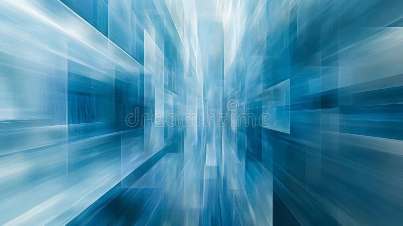 Abstract Blue Architecture Background, Modern City Design, Blueprint ...