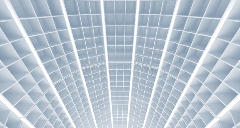 Abstract Blue Architecture Background Stock Illustration - Illustration ...