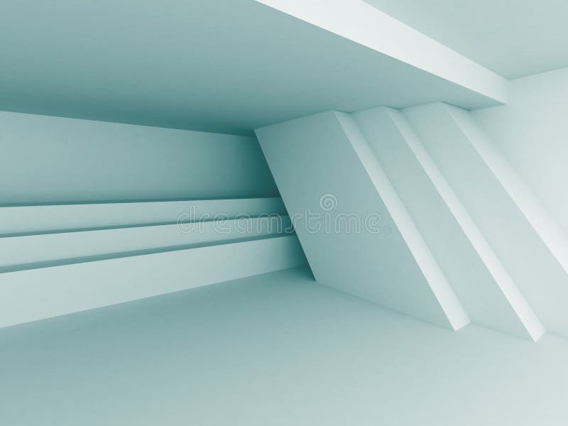 Abstract Blue Architecture Design Background Stock Illustration ...