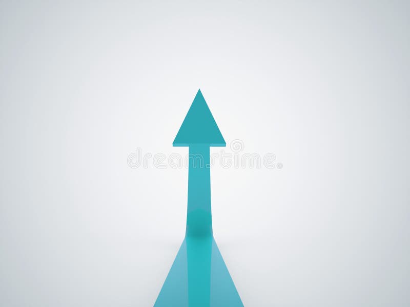 Abstract blue arrow stock illustration. Illustration of business - 31307616