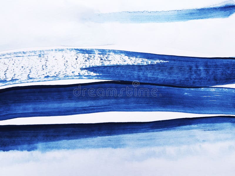 Abstract Blue Art Painting Background Stock Photo - Image of banner ...