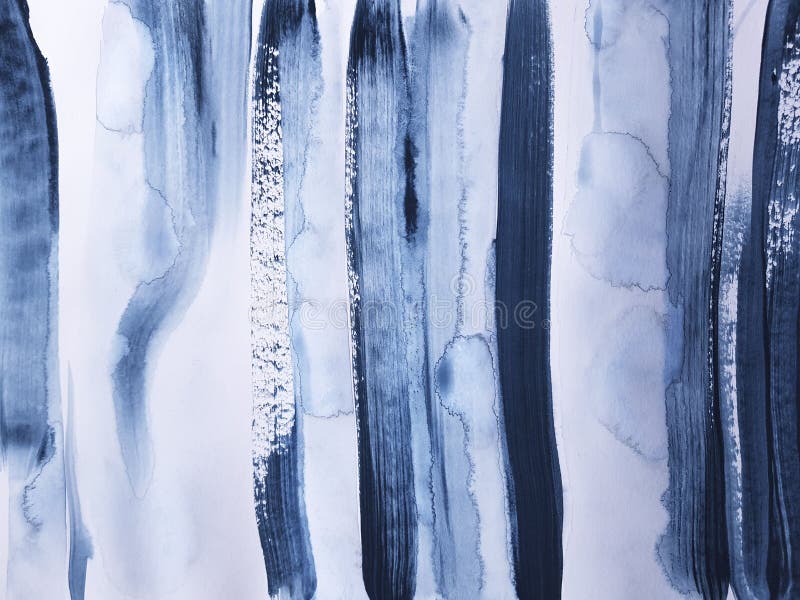 Abstract Blue Art Painting Background Stock Photo - Image of canvas ...