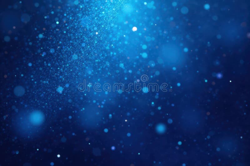 Abstract Blue Backdrop, Glowing Particles and Embossed Texture , Dark ...