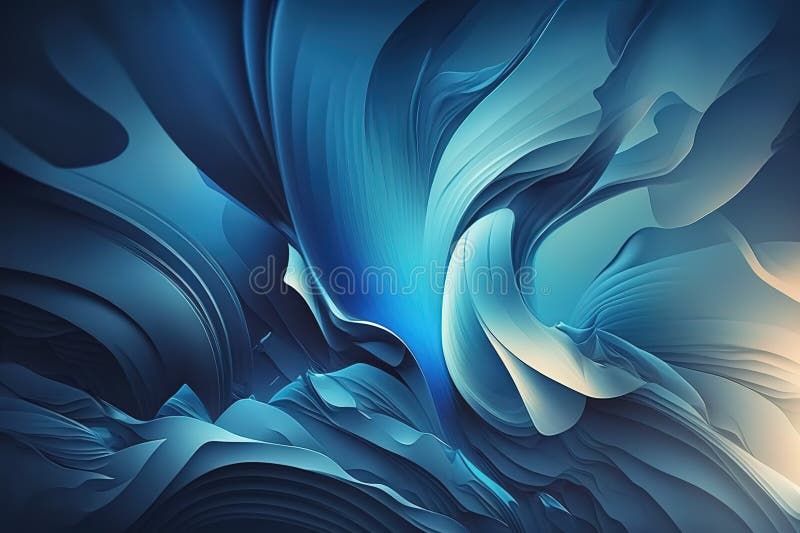 Abstract Blue Background Stock Illustration Illustration Of Bright