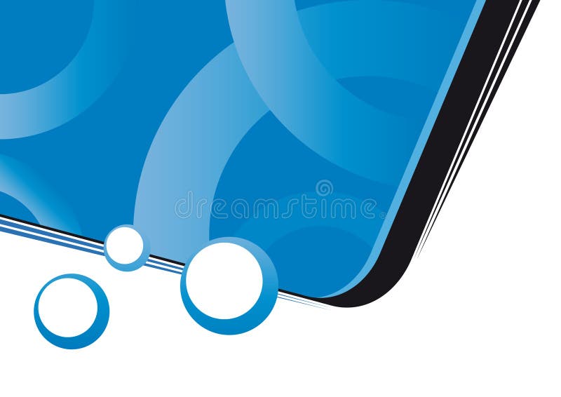 Abstract blue background stock vector. Illustration of vivid - 5869508