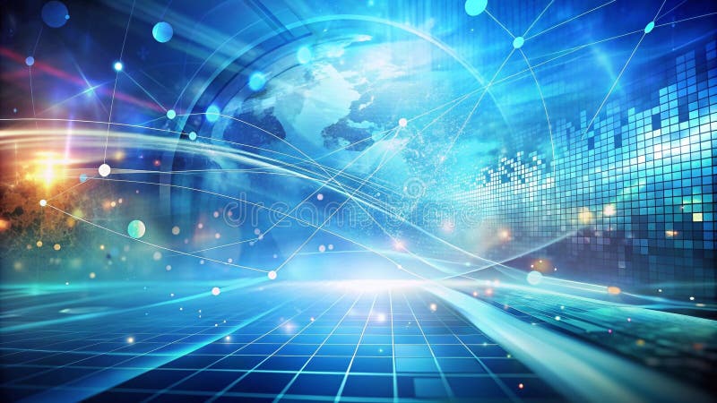 Abstract Blue Background. Technology Background, from Series Best ...