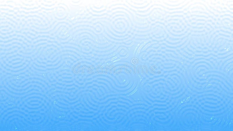 Abstract Blue Background Animation with Rain Drop Waves and Texture ...