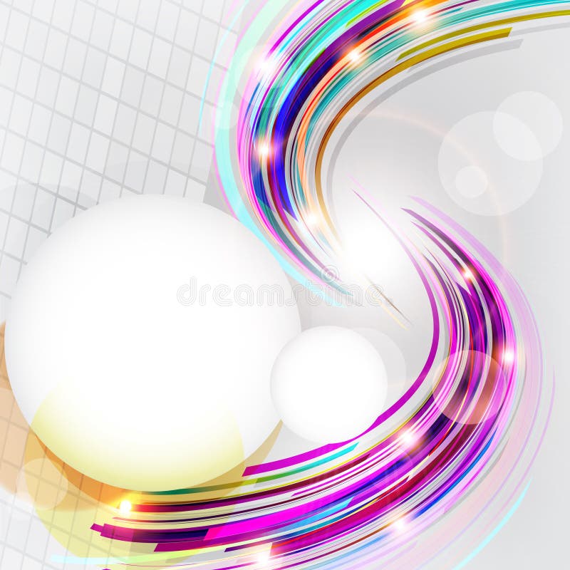 Abstract Blue Background with Bent Lines. Stock Vector - Illustration ...