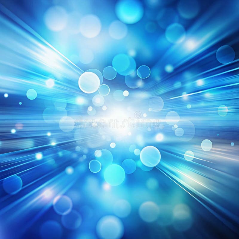 Abstract Blue Background, Blurry Design for Digital Usage, Web Template ...