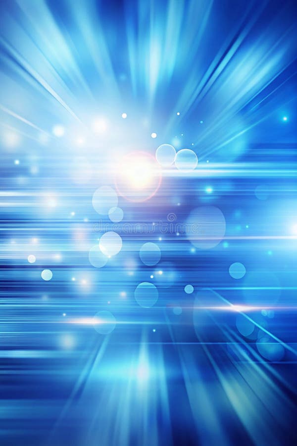 Abstract Blue Background with Blurry Effect for Digital Designs Stock ...
