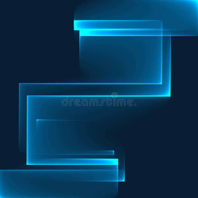 Abstract Blue Background. Bright Blue Lines. Geometric Pattern in Blue ...