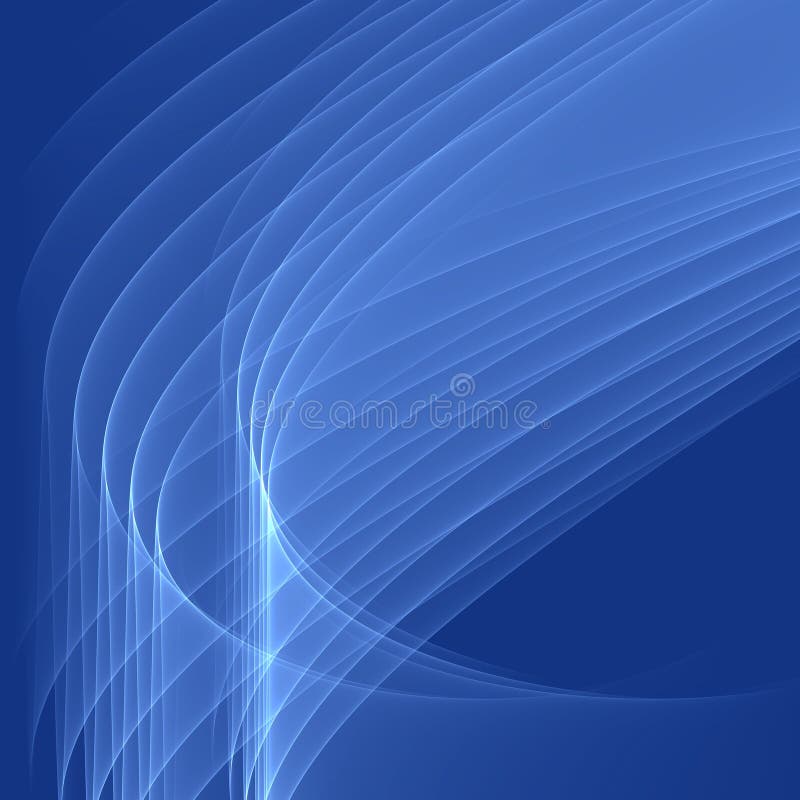 Abstract Blue Background. Bright Blue Lines. Geometric Pattern in Blue ...