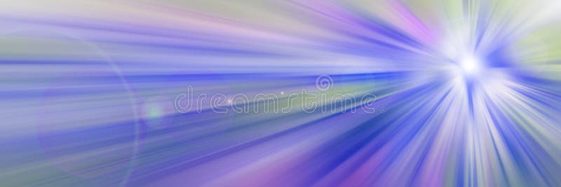 Abstract Blue Background. Bright Flash of Light Stock Illustration ...