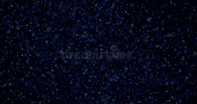 Abstract Blue Background of Circles Bokeh Festive Dots of Energy Stock Illustration ...