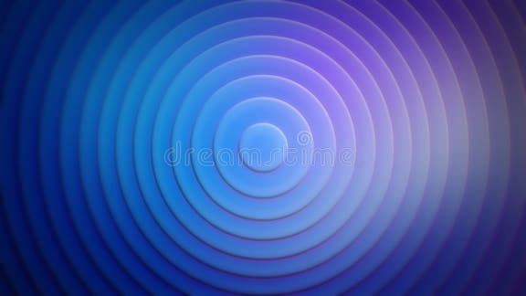 Abstract Blue Circle Background. Round Shaped Background. Round 3D ...