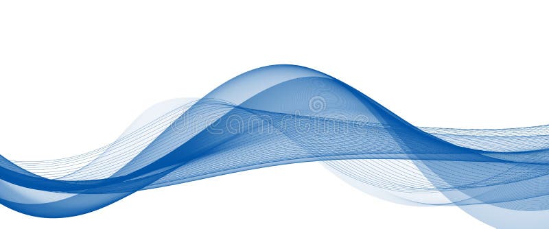 Abstract Blue Background, Color Wave for Design Brochure, Website ...