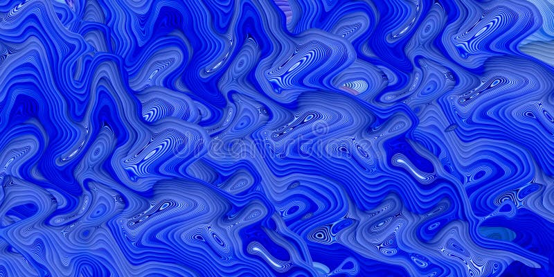 Abstract Blue Background with a Curving or Bending Feel Stock ...