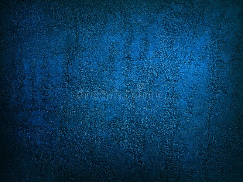 Dark Blue Grunge Background. Rough Grainy Concrete Wall Surface Texture ...