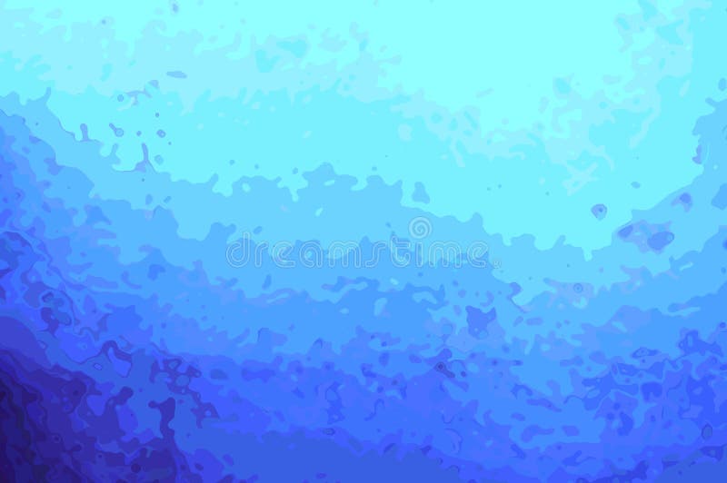 Abstract Blue Background on Depth of the Ocean. Sea Waves Stock ...