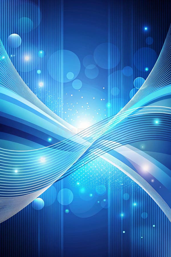 Abstract Blue Background Design Vector Stock Illustration ...