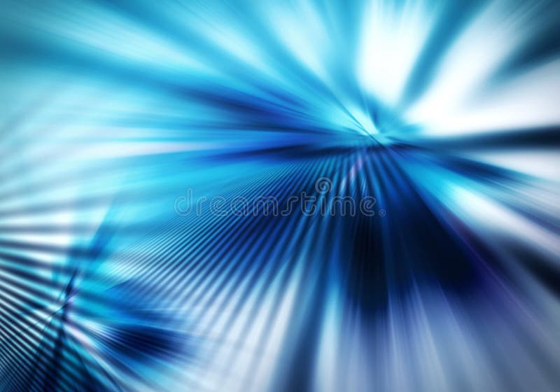 Abstract Blue Background with Dim Rays of Spreading Light Stock Image ...