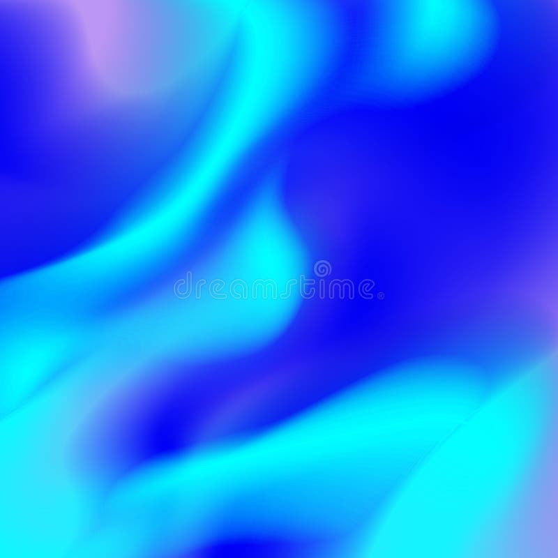 Abstract Blue Background with Dynamic Flow. Vector Colorful Fluid ...