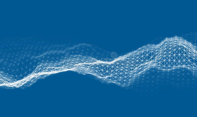 Abstract Blue Background. Elegant Vector Illustration for Presentation ...