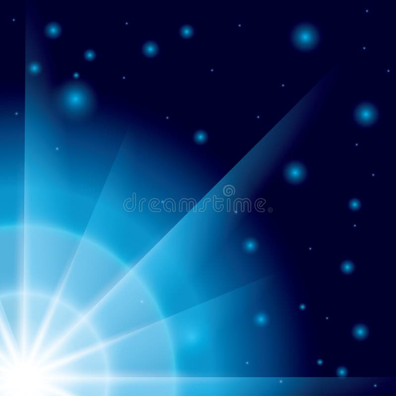 Abstract Blue Background with Flash - Vector Stock Vector ...