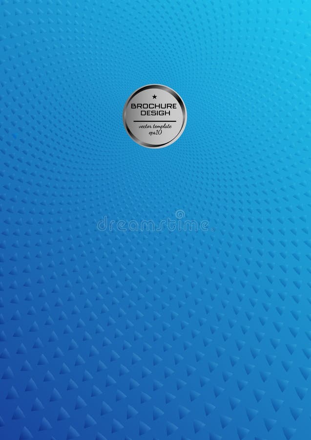 Abstract Blue Background A4 Format. Halftone Pattern Spiral Stock ...