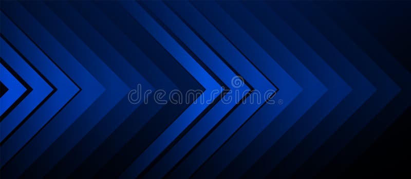 Abstract Blue Background with Geometric Arrow Pattern and Gradients ...