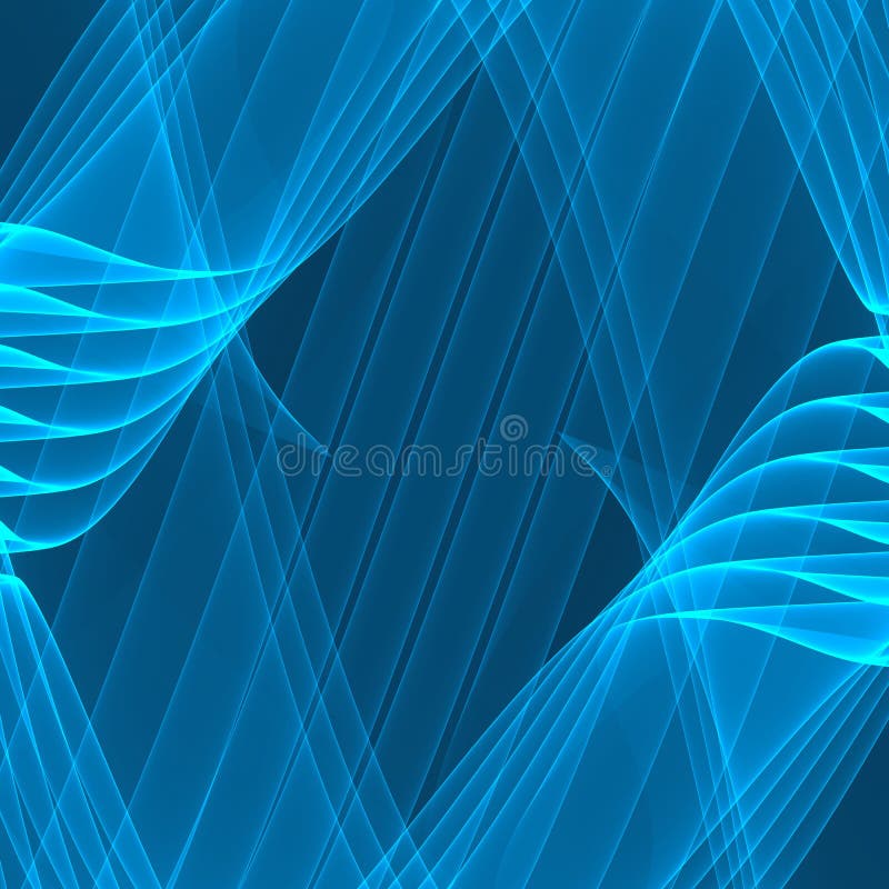 Abstract Blue Background. Geometric Pattern in Blue Colors. Blue Light ...