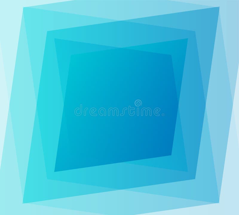 Abstract Blue Background, Geometric Shapes Overlapping and Forming ...