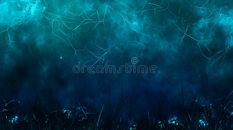 Abstract Blue Background with Glowing Particles and Intricate Textures ...