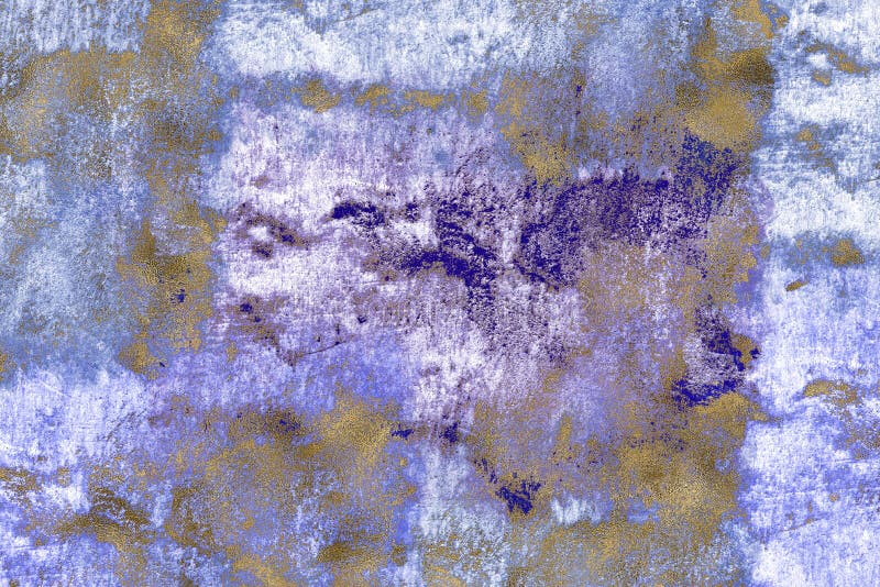 Abstract Blue Background with Gold Powder Stock Photo - Image of ...