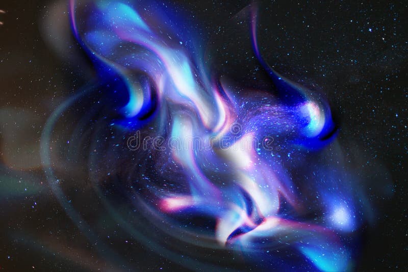 Abstract Blue Background . Greeting Card Design Stock Illustration ...