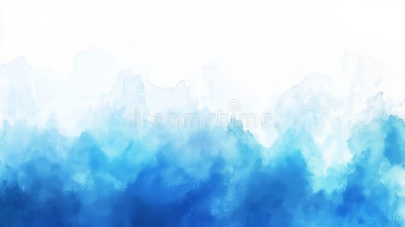 An Abstract Blue Background with a Light Haze Generates a Calm and ...