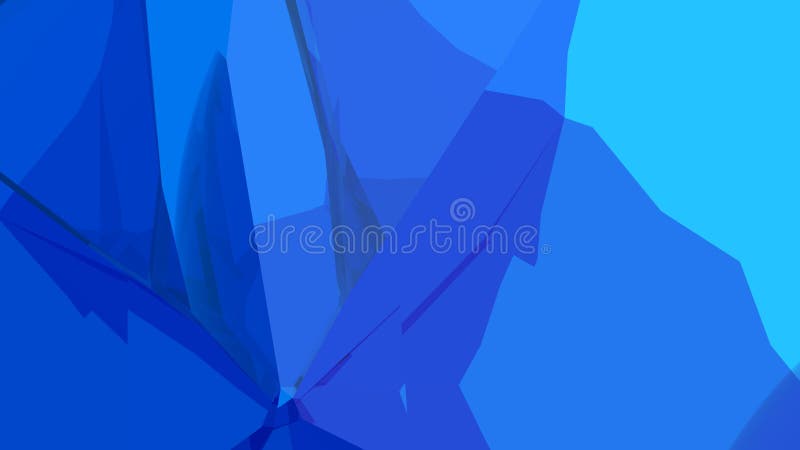 Abstract Blue Background of Lines, Polygons and Triangles. Stock ...