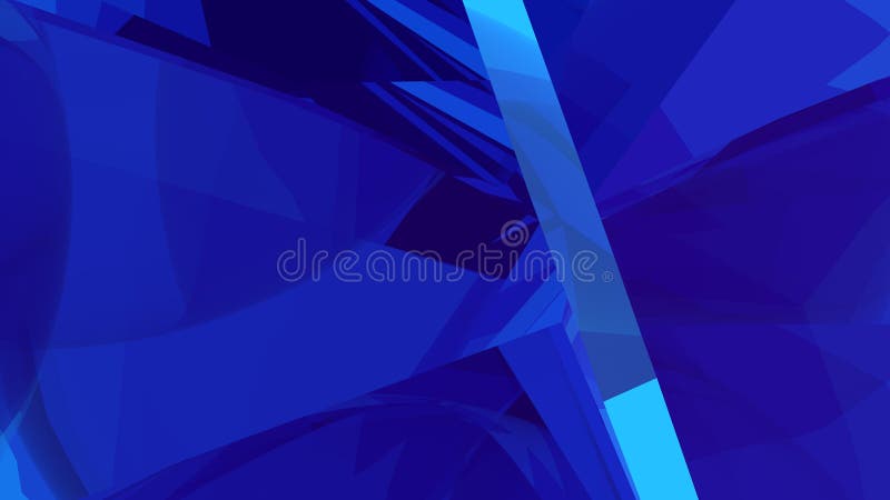 Abstract Blue Background of Lines, Polygons and Triangles. Stock ...