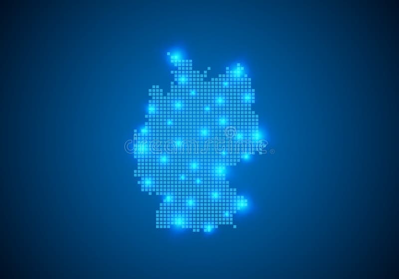 Internet Connection Germany Map Vector Stock Illustrations – 136 ...