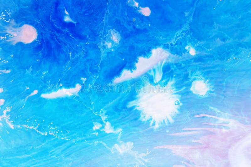 Abstract Blue Background from a Mixing Colors Stock Image - Image of ...