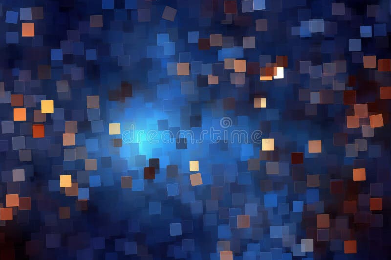 Abstract Blue Background with Motion Blur and Square Pattern Texture ...