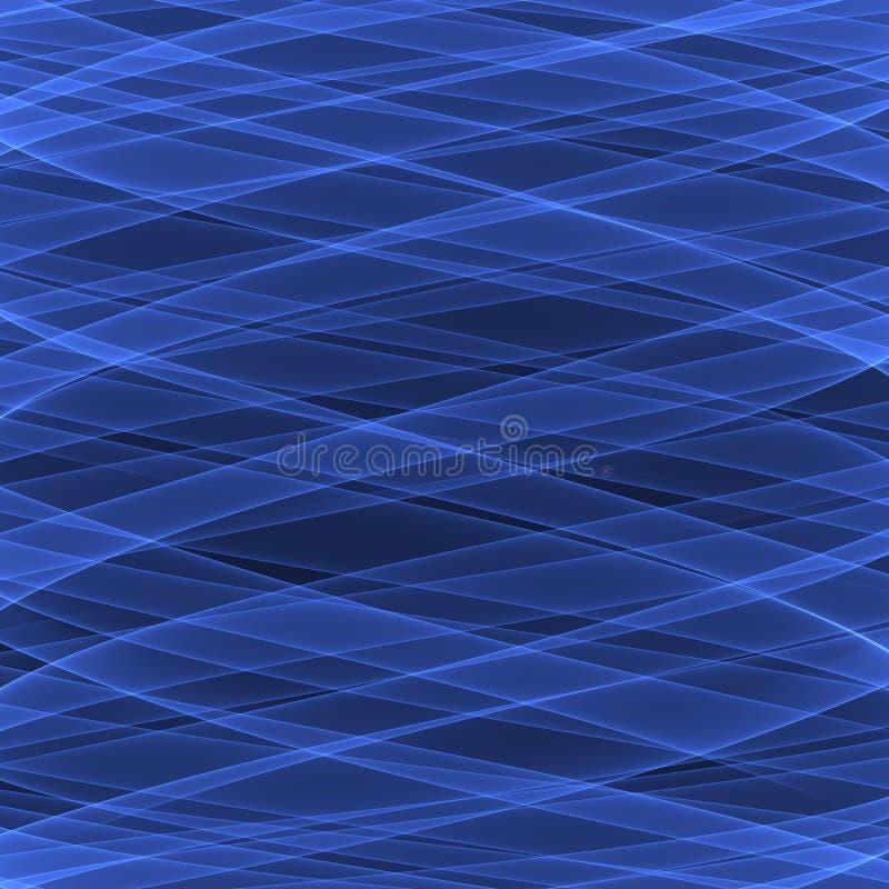 Abstract Blue Background Pattern. Bright Blue Lines on the Dark Blue ...
